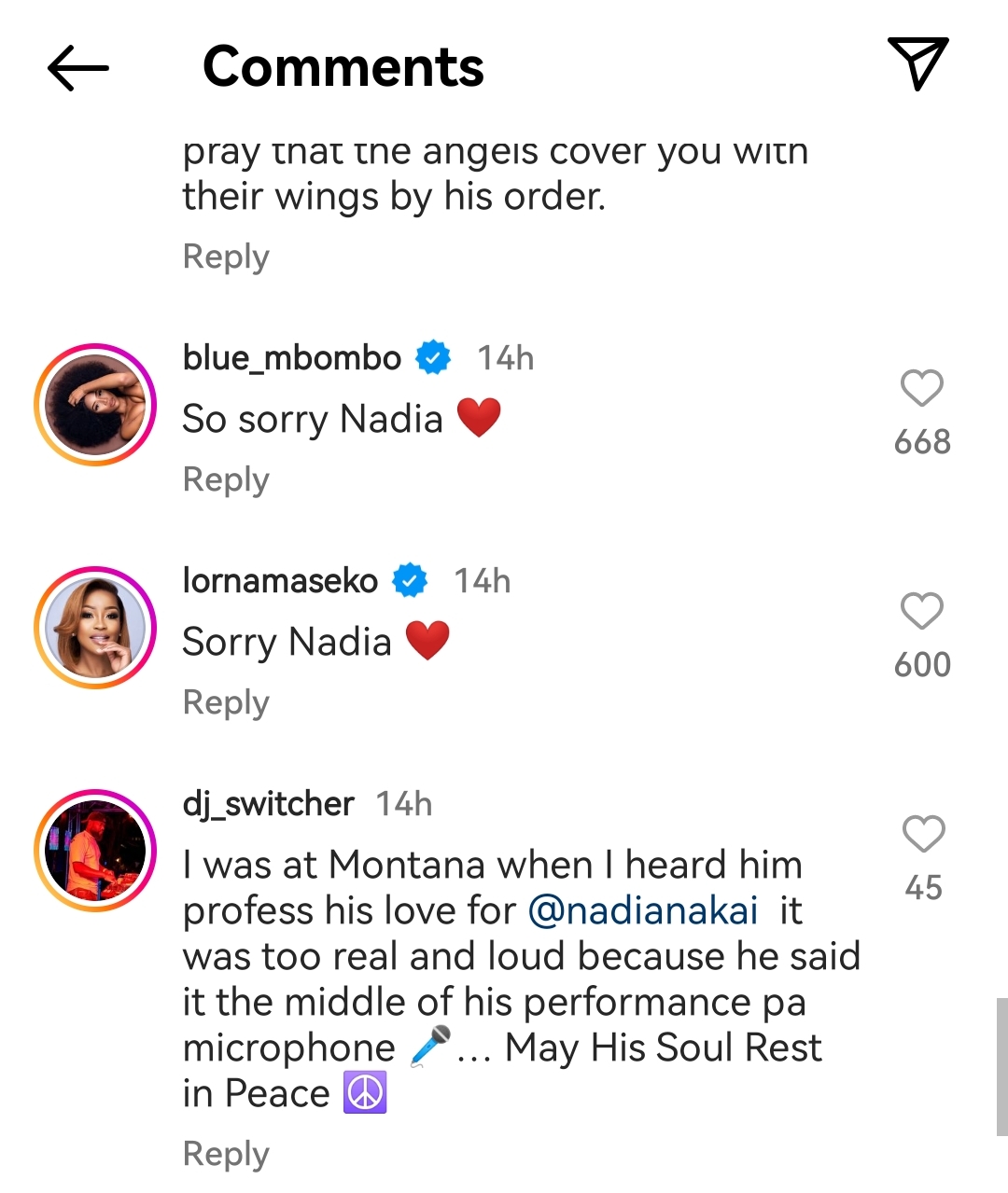Celebs Show Love To Nadia Nakai After Breaking Silence On Akas Passing