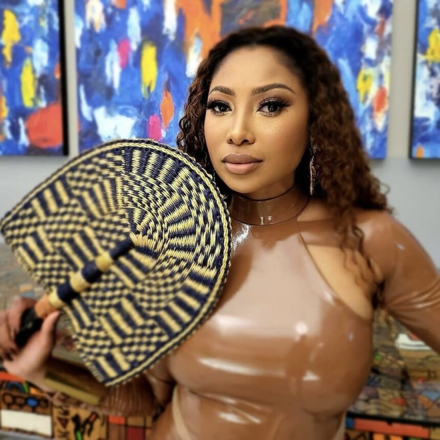 “never Have I Sweated So Much ” Enhle Mbali Hilariously Recalls Her Latex Dress Struggle In
